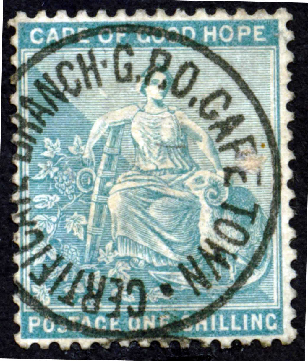General Post Office and Head Office Postmarks of the Cape of Good Hope ...