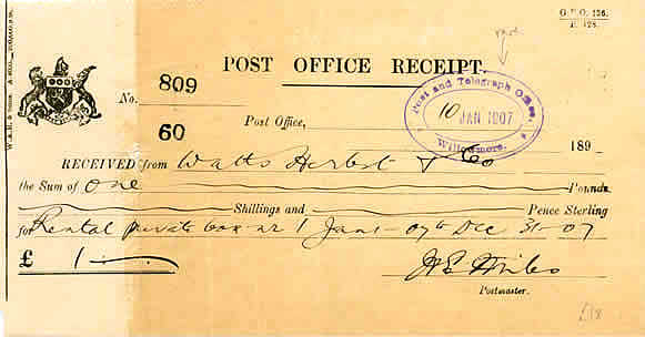 Private Box Section – Cape of Good Hope Stamps and Postal History